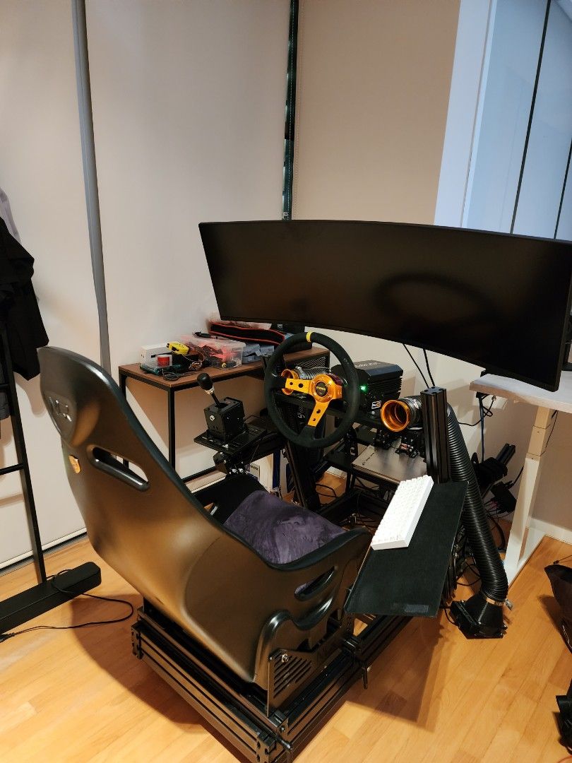 Next Level racing f-gt Sim racing rig, Video Gaming, Gaming Accessories ...