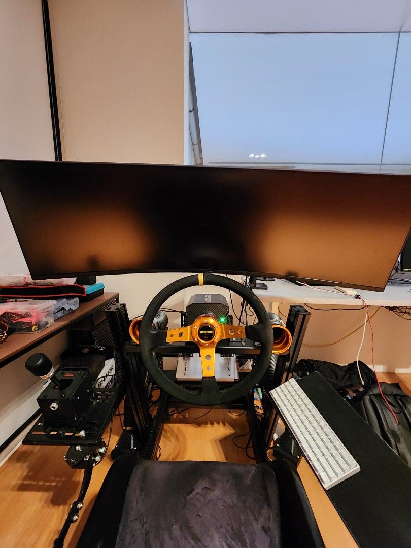 Next Level racing f-gt Sim racing rig, Video Gaming, Gaming Accessories ...