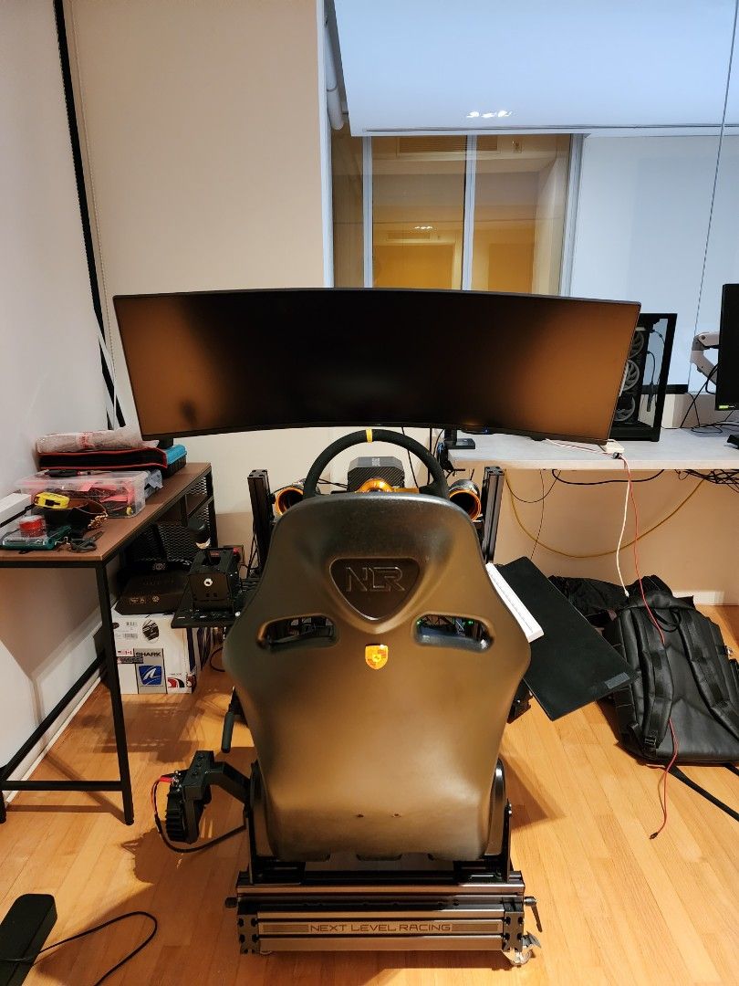 Next Level racing f-gt Sim racing rig, Video Gaming, Gaming Accessories ...