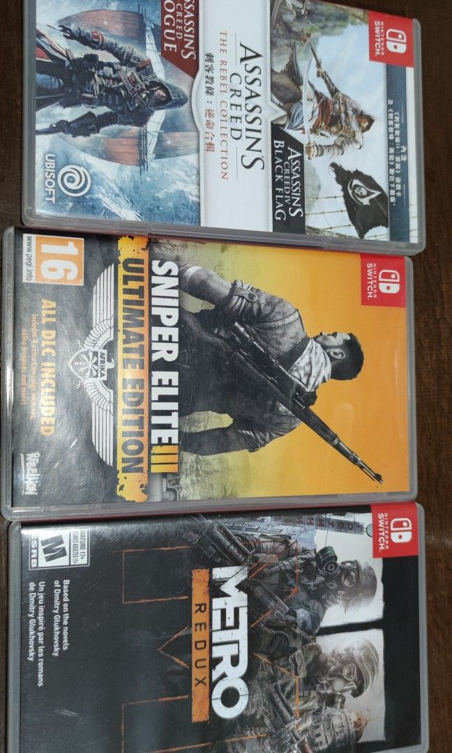 Nintendo Switch Game Carts, Video Gaming, Video Games, Nintendo on ...