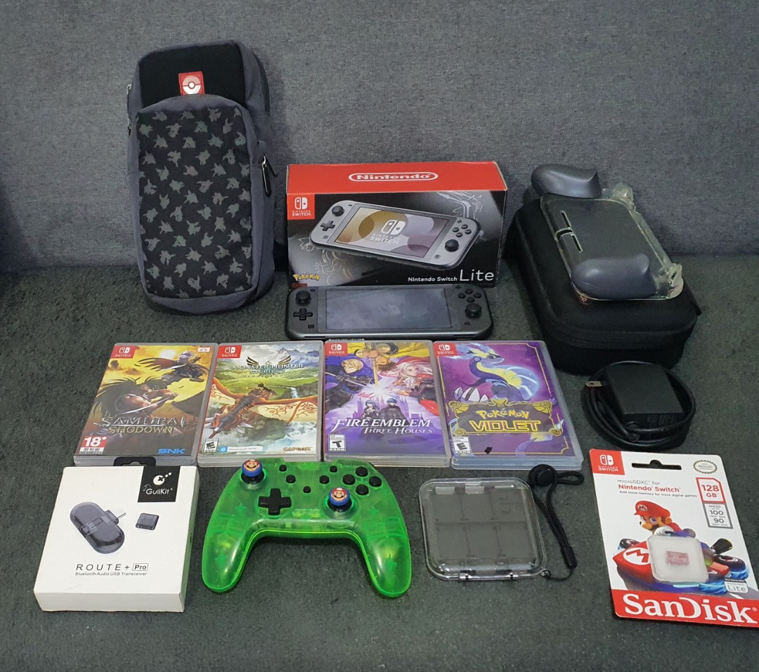 Nintendo Switch Lite Palkia and Dialga Bundle for SALE or TRADE, Video ...