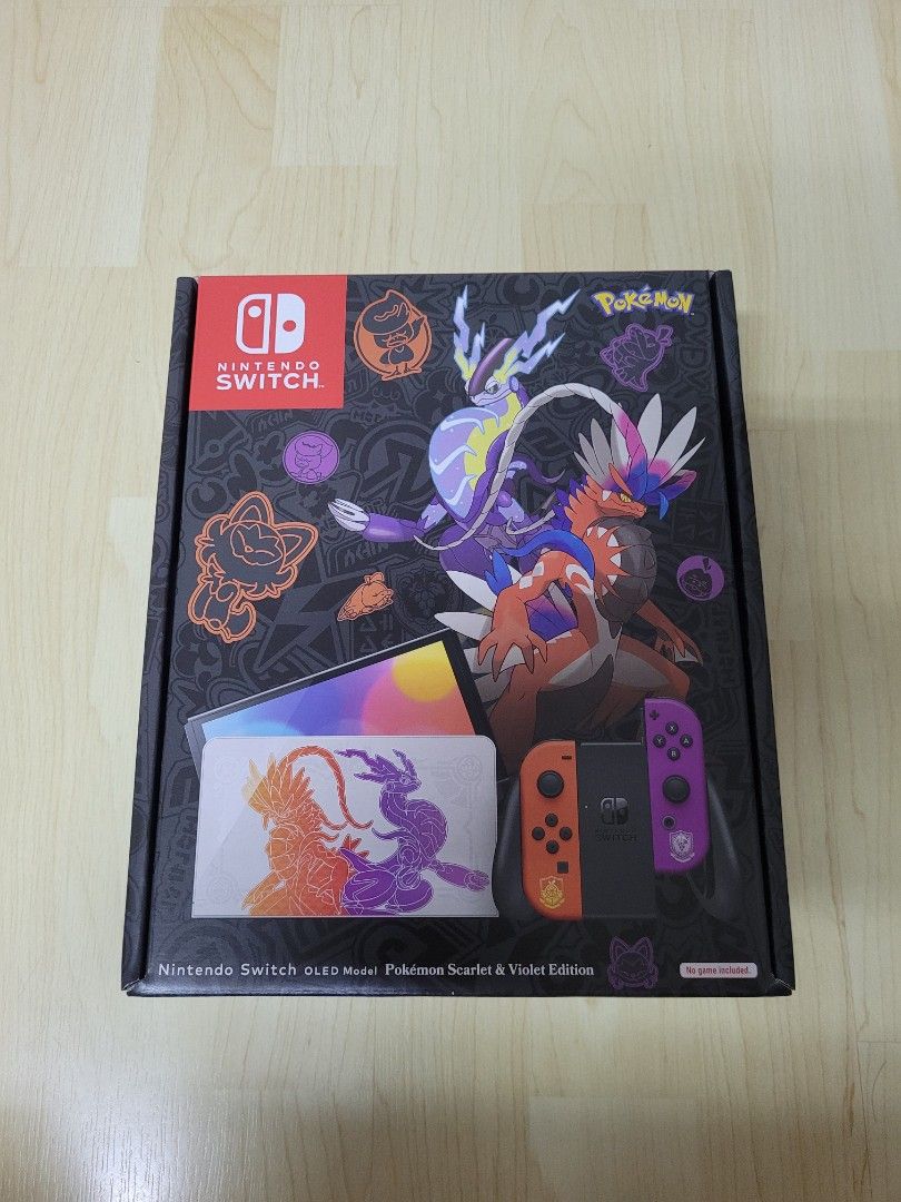 Nintendo Switch Oled Pokemon Scarlet & Violet Edition ( Brand New ...