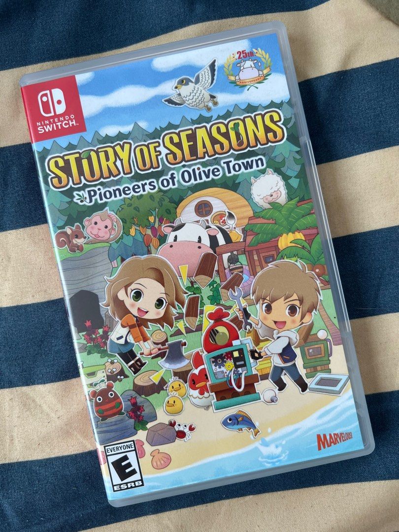 Nintendo Switch Story of Seasons: Pioneers of Olive Town, Video Gaming ...