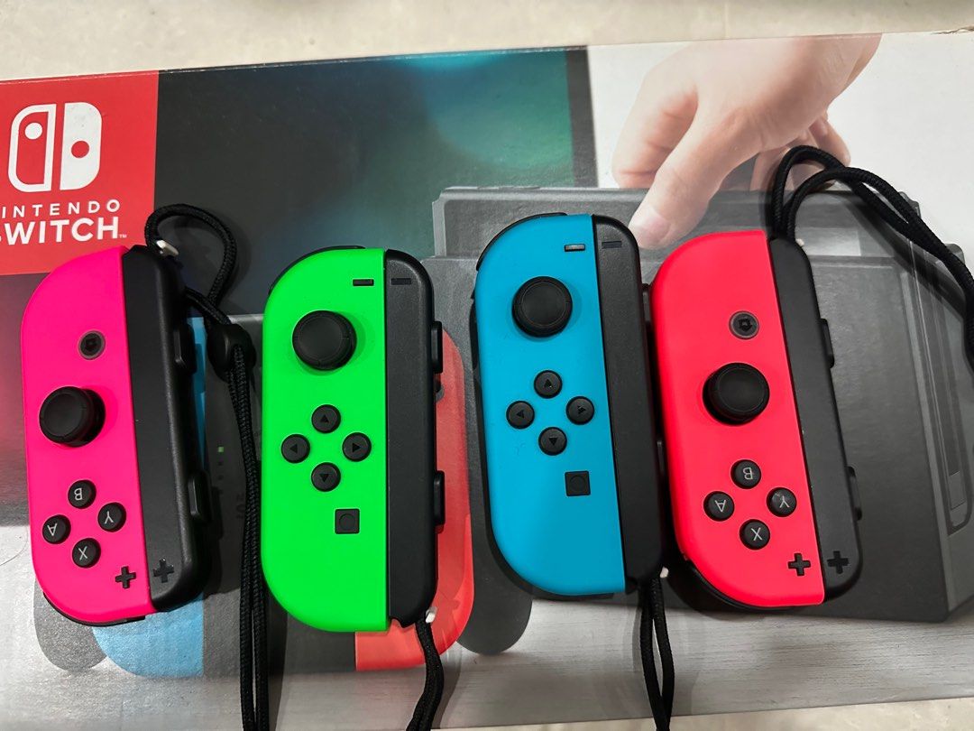 Nitendo switch 1 and 4 joycons , Video Gaming, Video Game Consoles ...