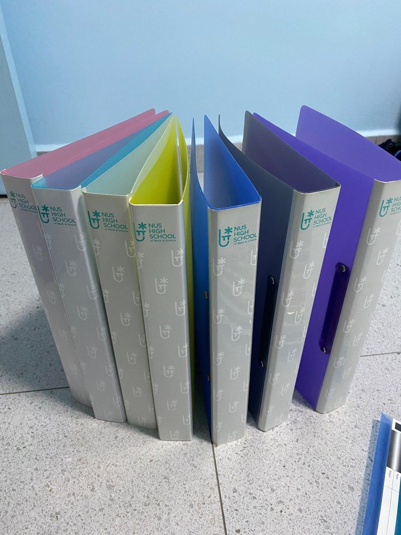 NUS high school files, Hobbies & Toys, Stationery & Craft, Stationery ...