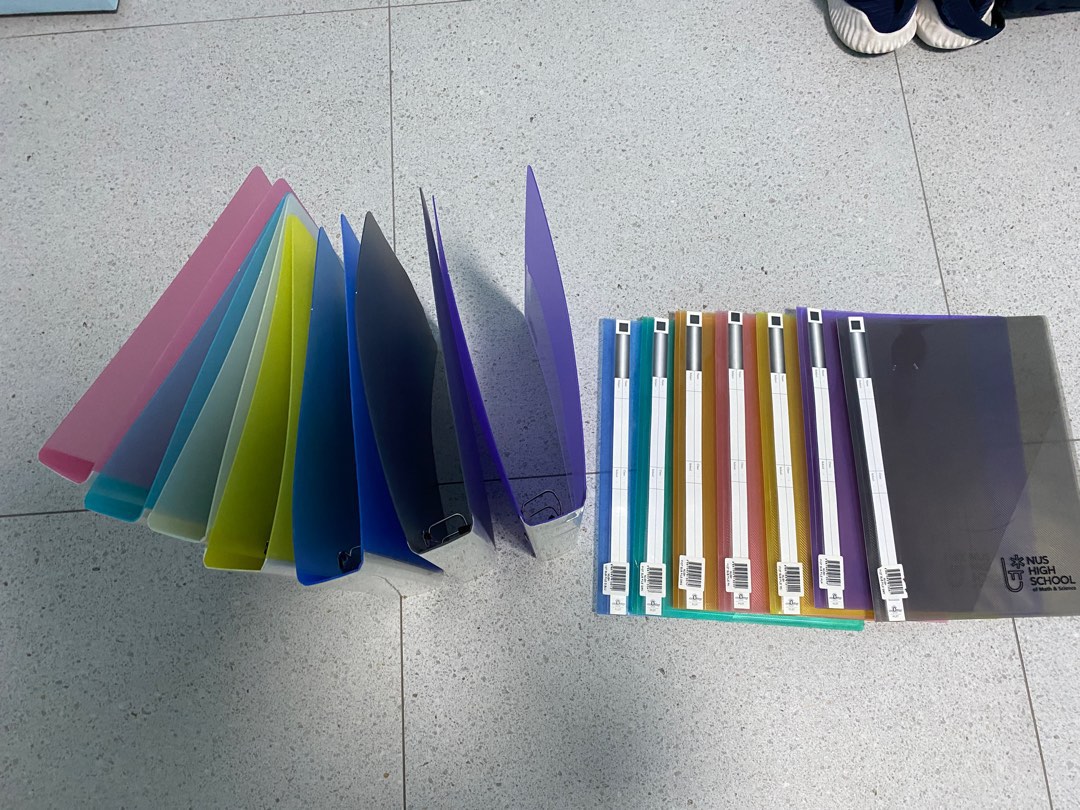 NUS high school files, Hobbies & Toys, Stationery & Craft, Stationery ...