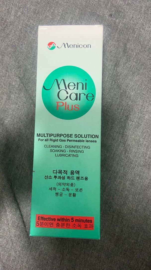 OK/RGP Lense multipurpose solution, Health & Nutrition, Medical Supplies & Tools on Carousell