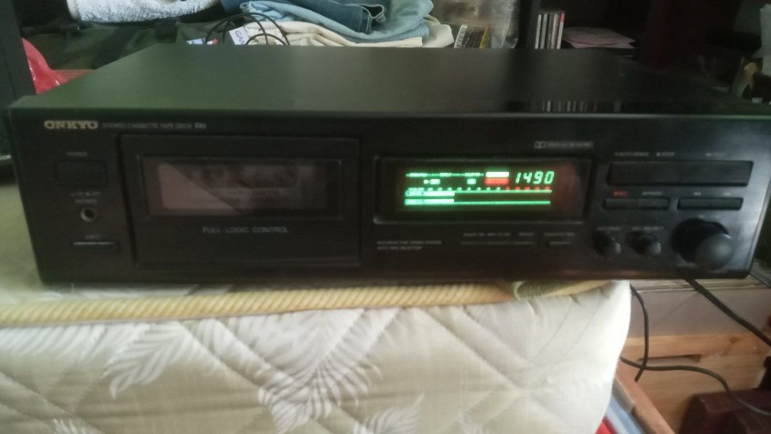 ONKYO Stereo Cassette Tape Deck, Audio, Other Audio Equipment on Carousell