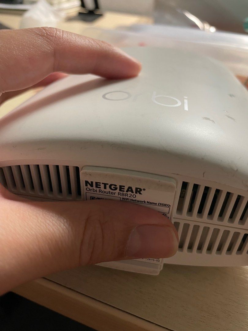 Orbi Router (RBR20) and Satellite (RBS20), Computers & Tech, Parts ...