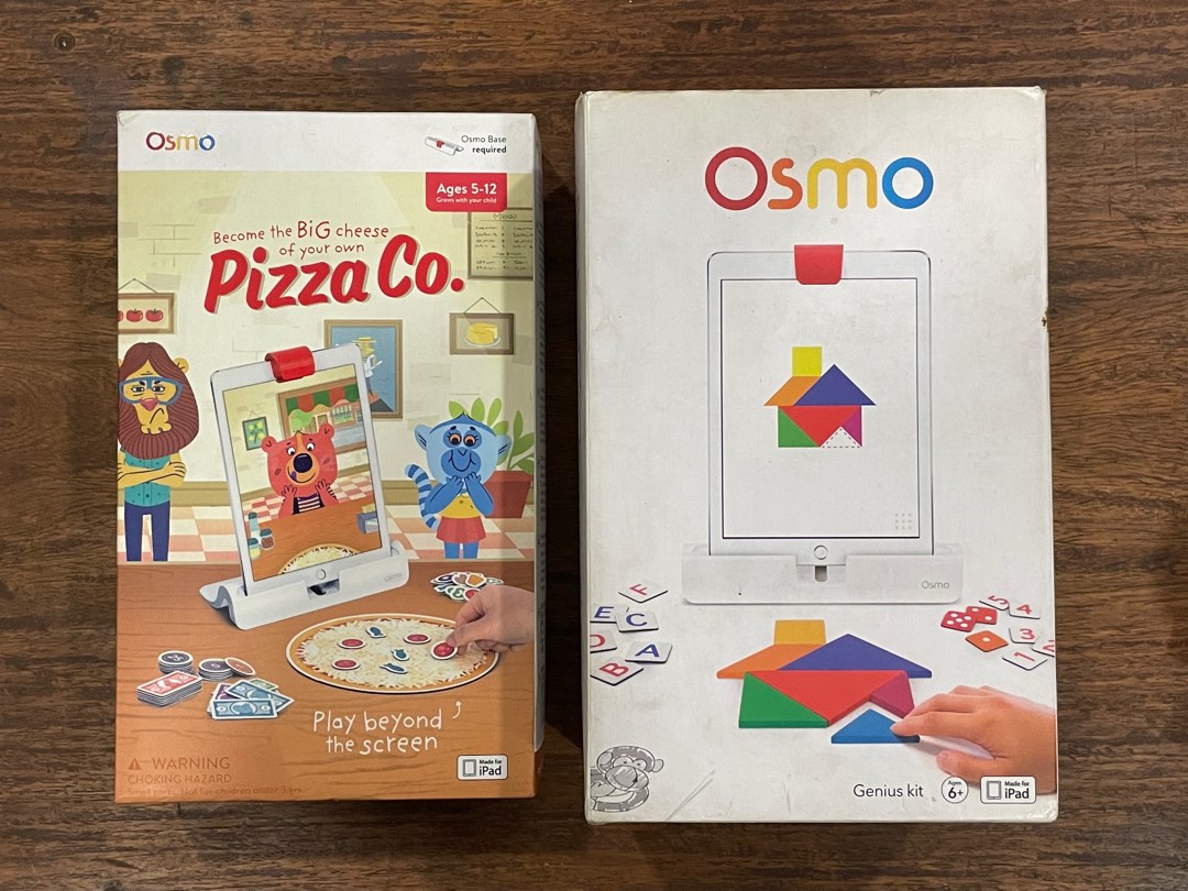 Osmo Learning System for Ipad Genius Kit with Pizza Co, Hobbies & Toys ...
