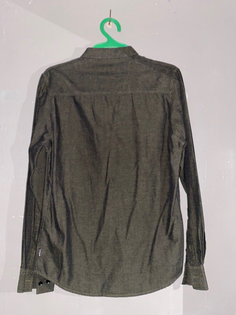 Oxygen Punk Style Long Sleeves, Men's Fashion, Tops & Sets, Formal ...