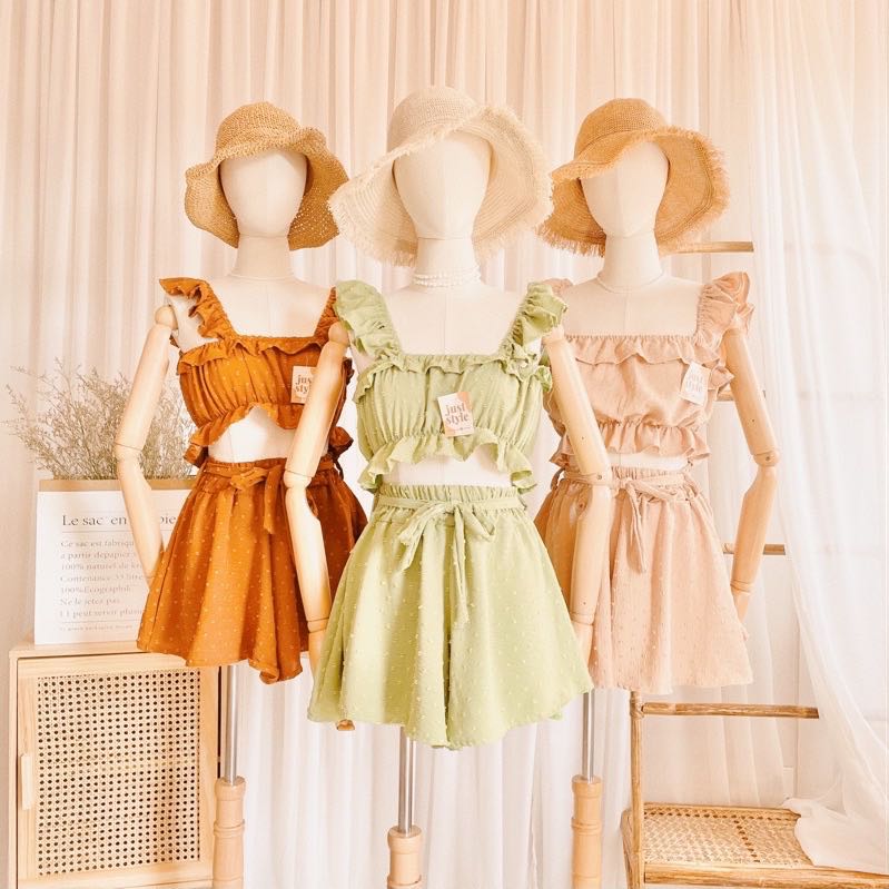 Pale Green Summer Coords, Women's Fashion, Dresses & Sets, Sets or ...