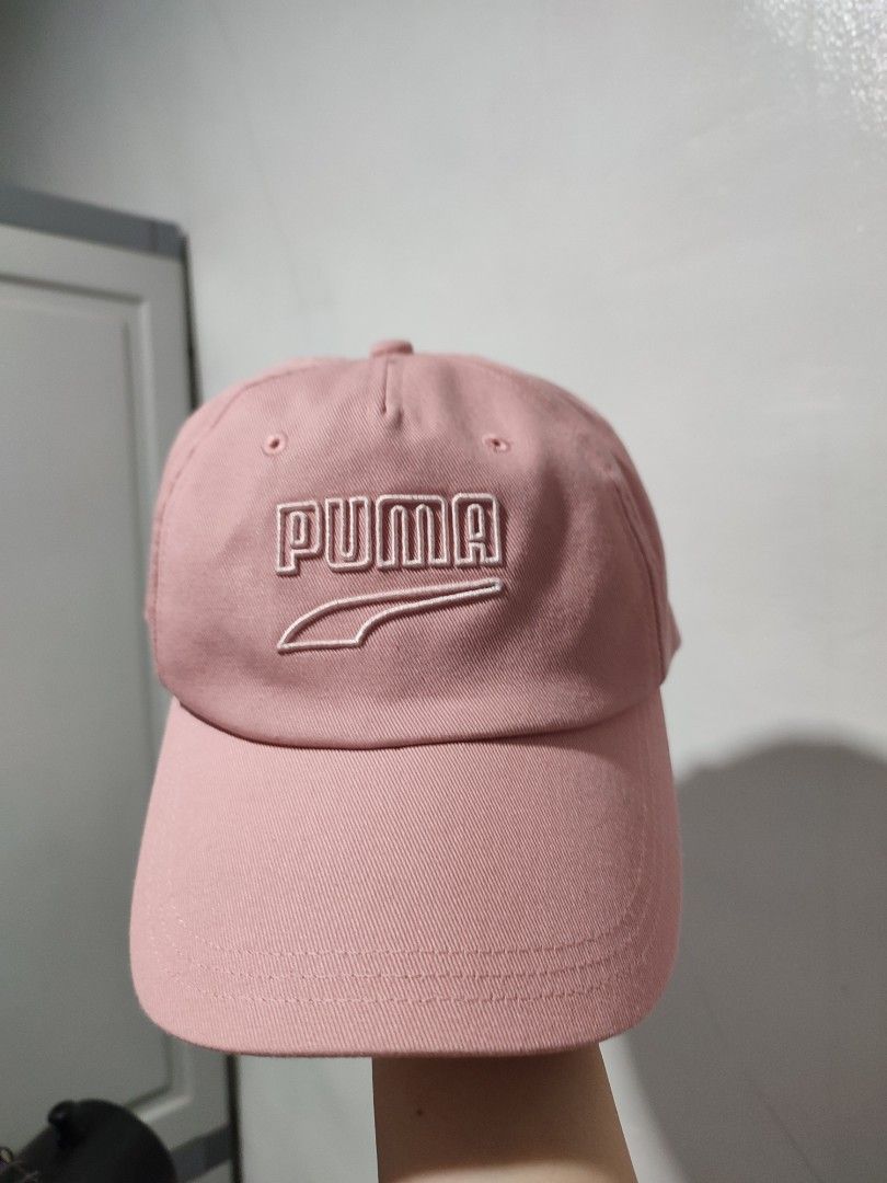 Pastel Pink Puma Cap, Women's Fashion, Watches & Accessories, Hats ...