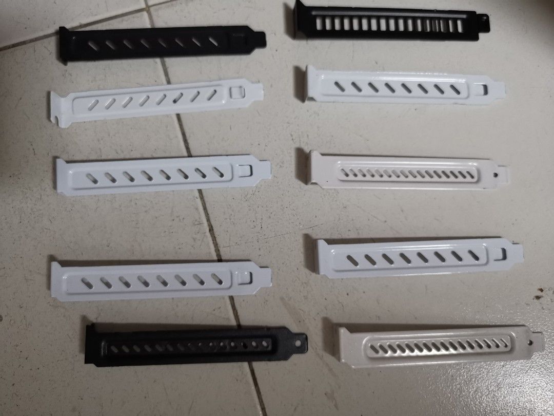 PC graphics card I/O plate, Computers & Tech, Desktops on Carousell