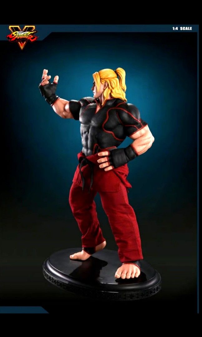 PCS Street Fighter Ken Statue 1:4 Scale, Hobbies & Toys, Toys & Games ...