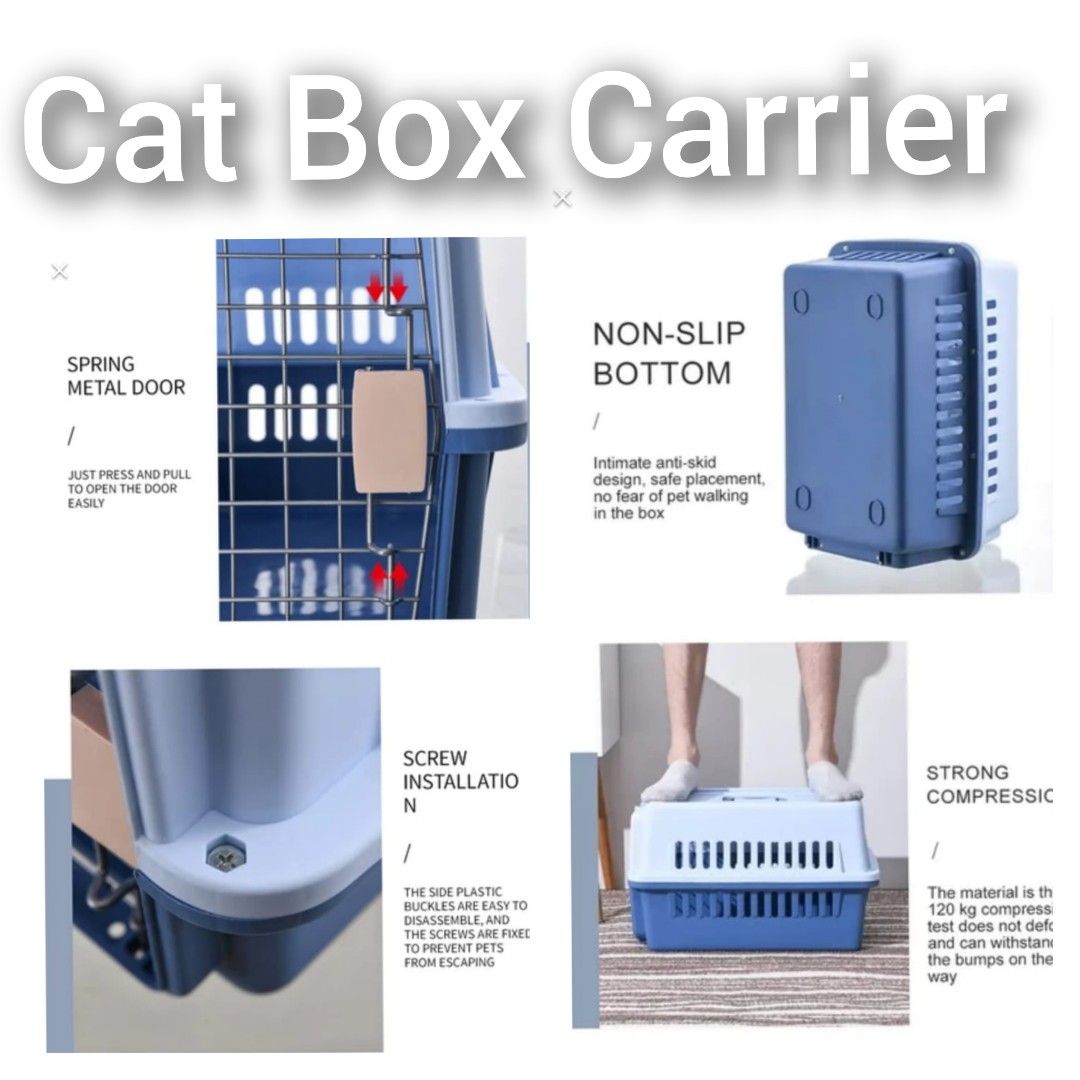 Pet Carrier Box Carrier IATA approved Vet Sterilization Box, Pet ...