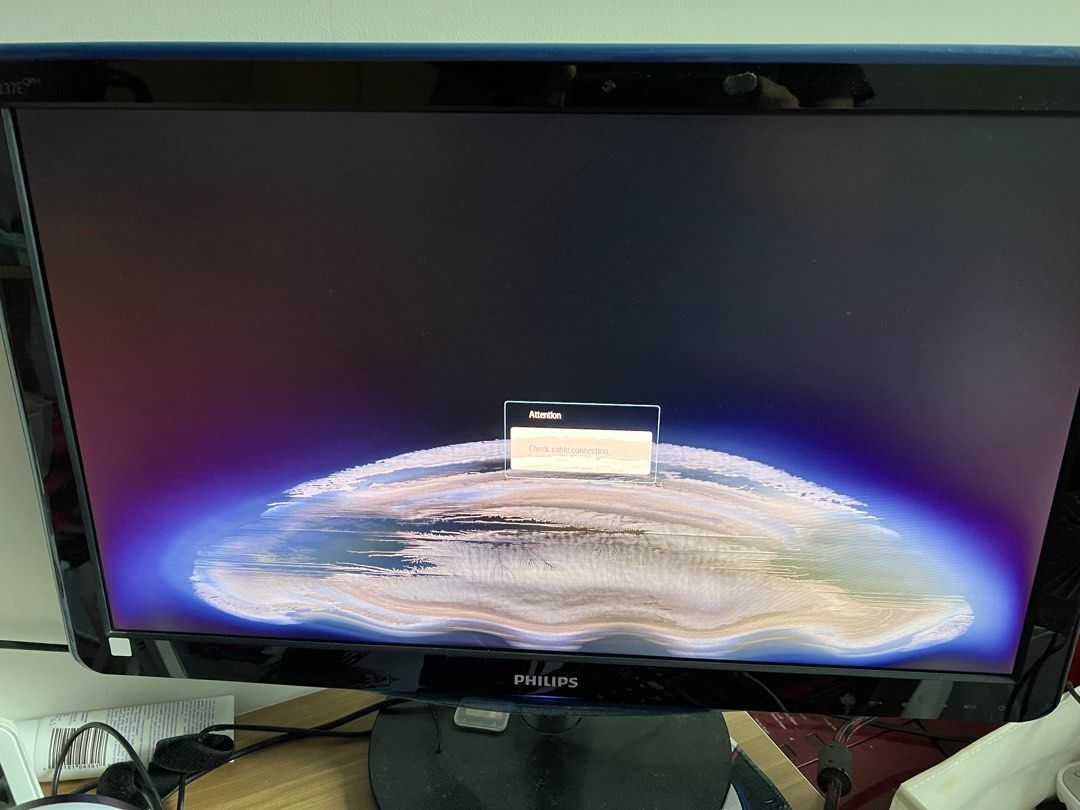 Philips 23” LED monitor (with defect), Computers & Tech, Parts ...