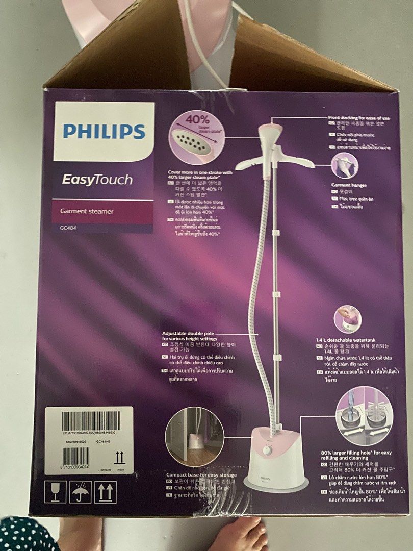 Philips EasyTouch Garment Steamer GC484, TV & Home Appliances, Irons ...
