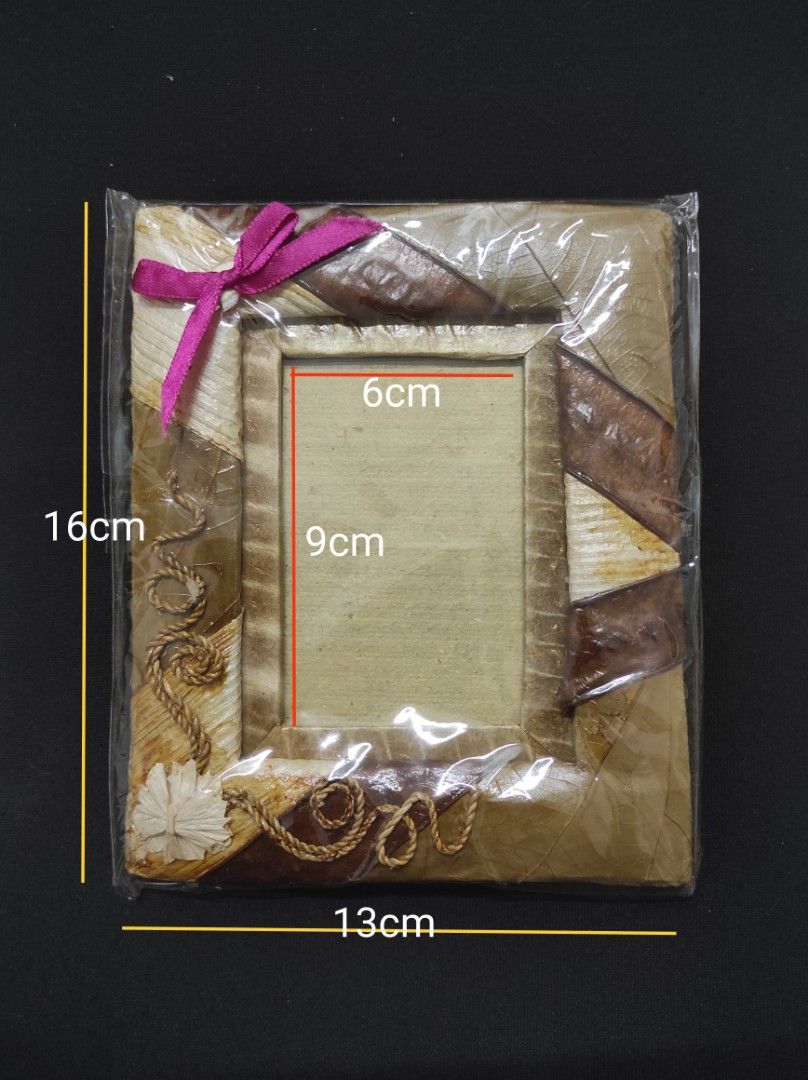 Pigura Bingkai Foto Photo Frame 4 inch 2R Daur Ulang Homemade Craft ...