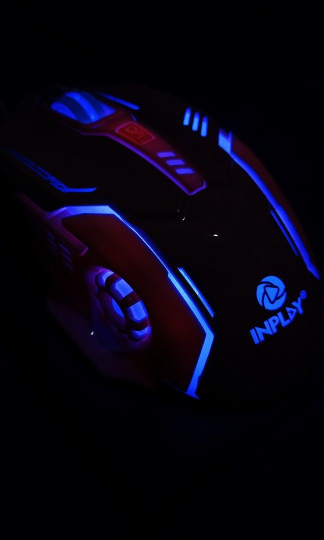 Pink Inplay Wired Gaming Mouse, Computers & Tech, Parts & Accessories ...