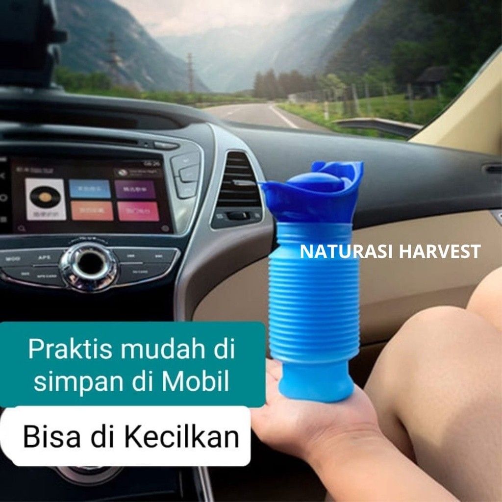 Pispot pee pot urinal portable car toilet urine travel untuk pria ...