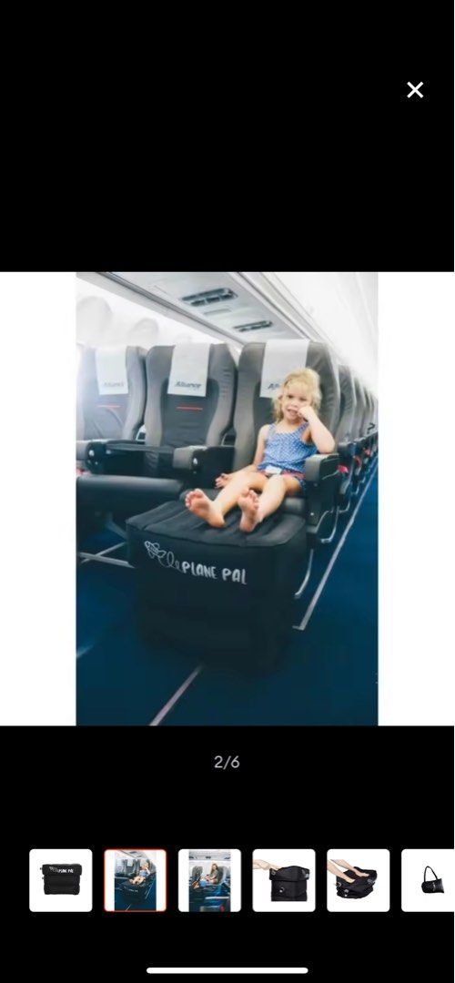 plane pal flight 2 inflatable cushions with pump, Babies & Kids, Going ...