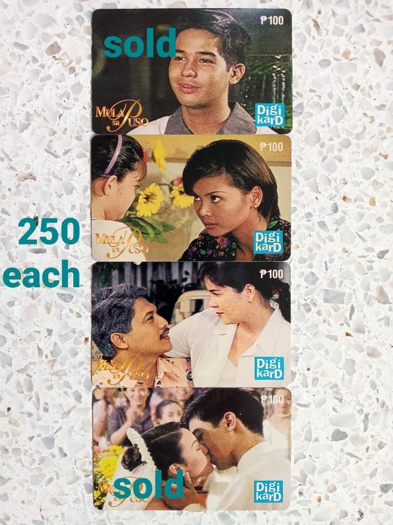 PLDT Globe Mobiline Extelcom Bayantel Digikard Phone Cards Vintage ...