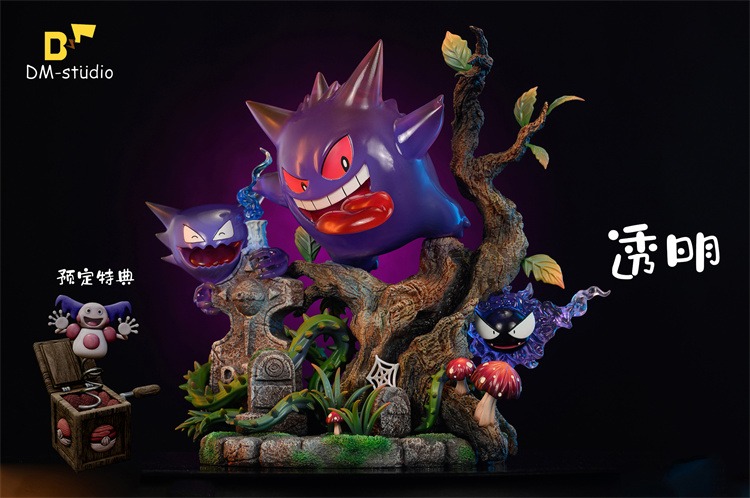 [PO] DM Studio - Pokemon Gengar Family - StatuesGK, Hobbies & Toys ...