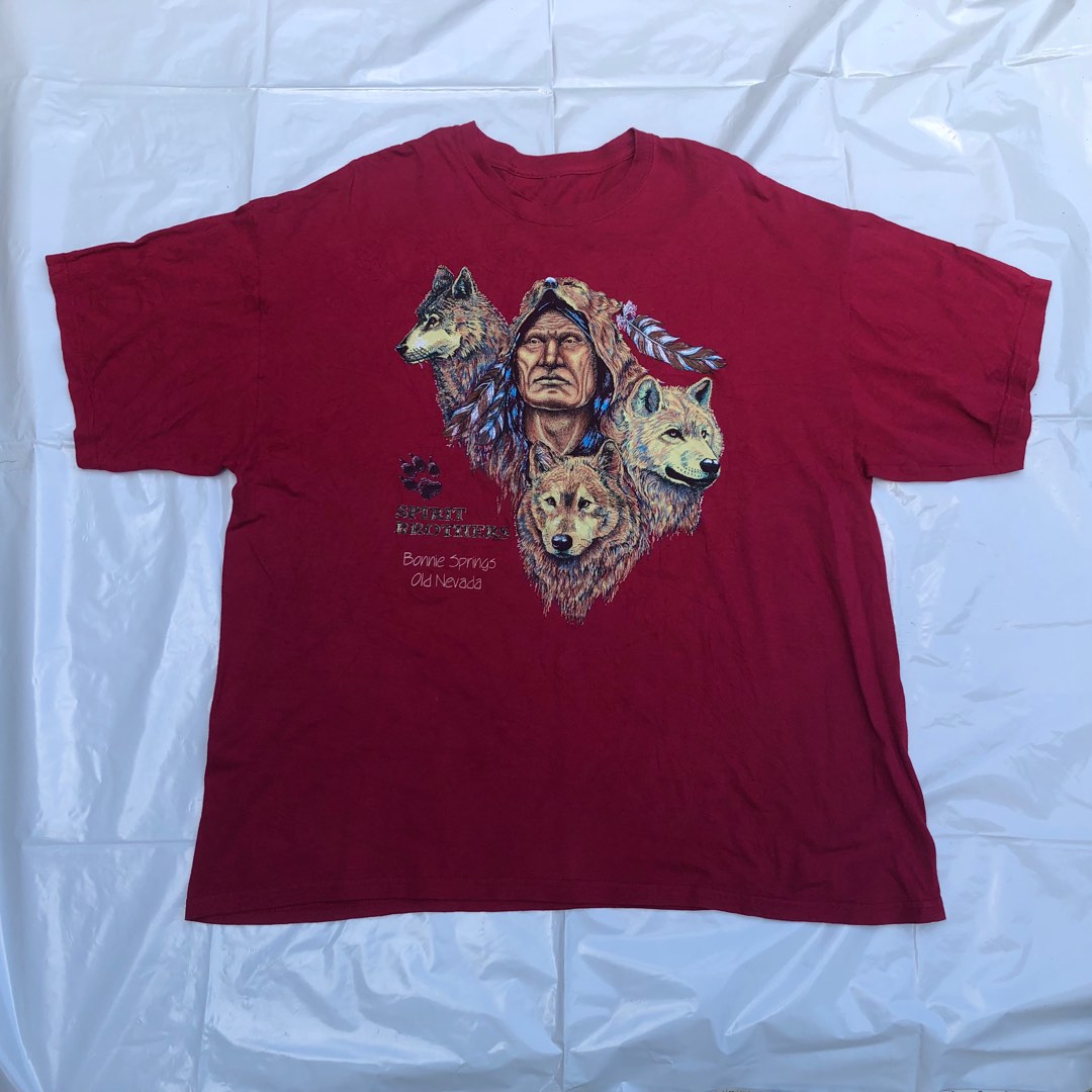 PO SPIRIT BROTHERS BONNIE SPRINGS OLD NEVADA NATIVE AMERICAN WITH A ...