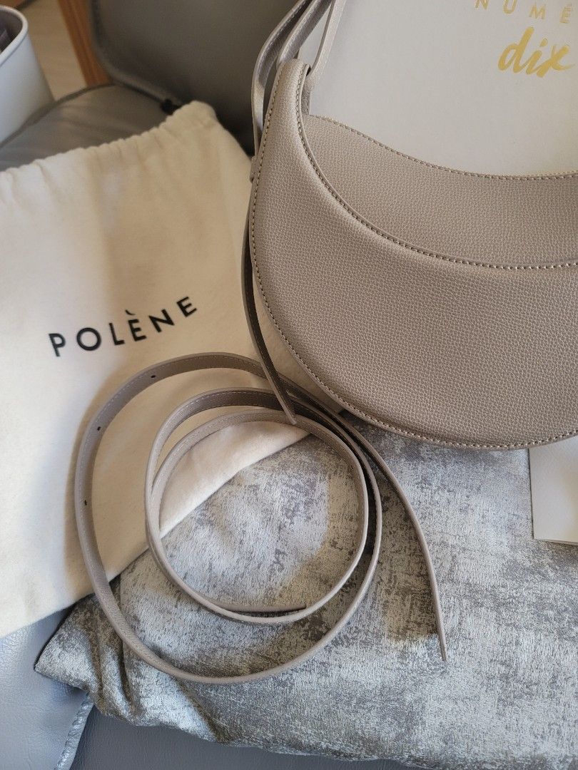 Polene Number Ten 大象灰, 名牌, 手袋及銀包 - Carousell
