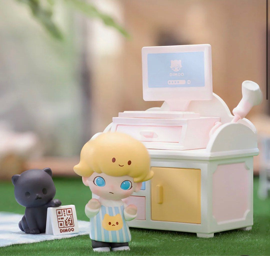 PopMart Dimoo Cat Paradise Series Prop - Manager (Secret), Hobbies ...