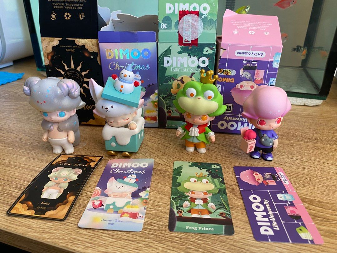 Pop Mart Dimoo set for 2k, Hobbies & Toys, Toys & Games on Carousell