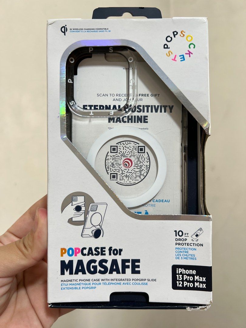POPSOCKET CLEAR CASE MAGSAFE IPHONE 13 PROMAX POPGRIP, Mobile Phones ...