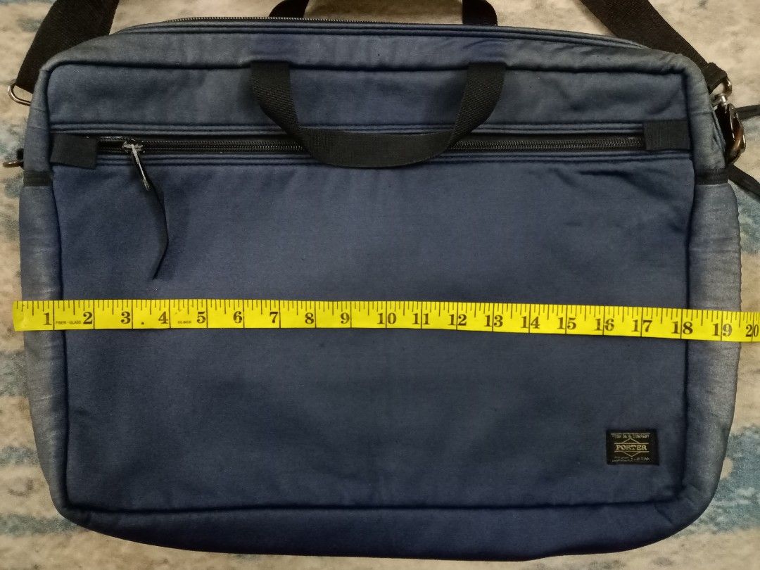 PORTER TOKYO JAPAN YOSHIDA & COMPANY DOCUMENTS FILES LAPTOP SLING BAG VINTAGE CLASSIC STYLE ...