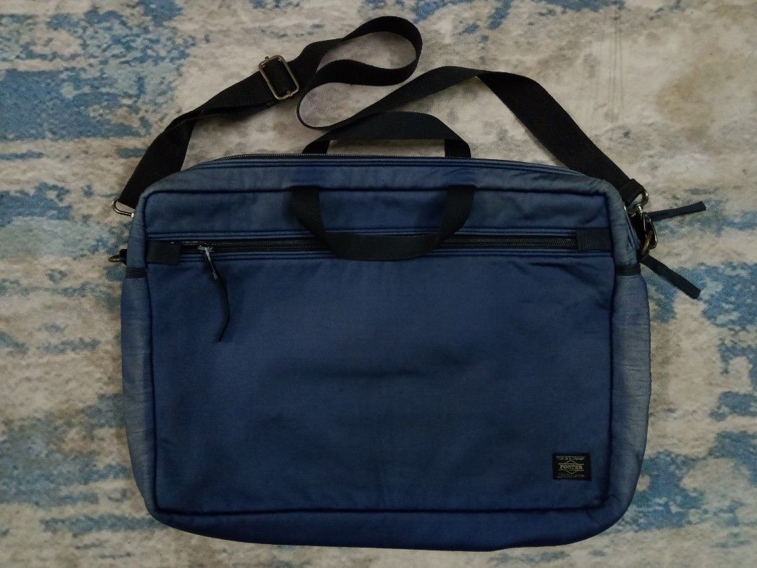 PORTER TOKYO JAPAN YOSHIDA & COMPANY DOCUMENTS FILES LAPTOP SLING BAG VINTAGE CLASSIC STYLE ...