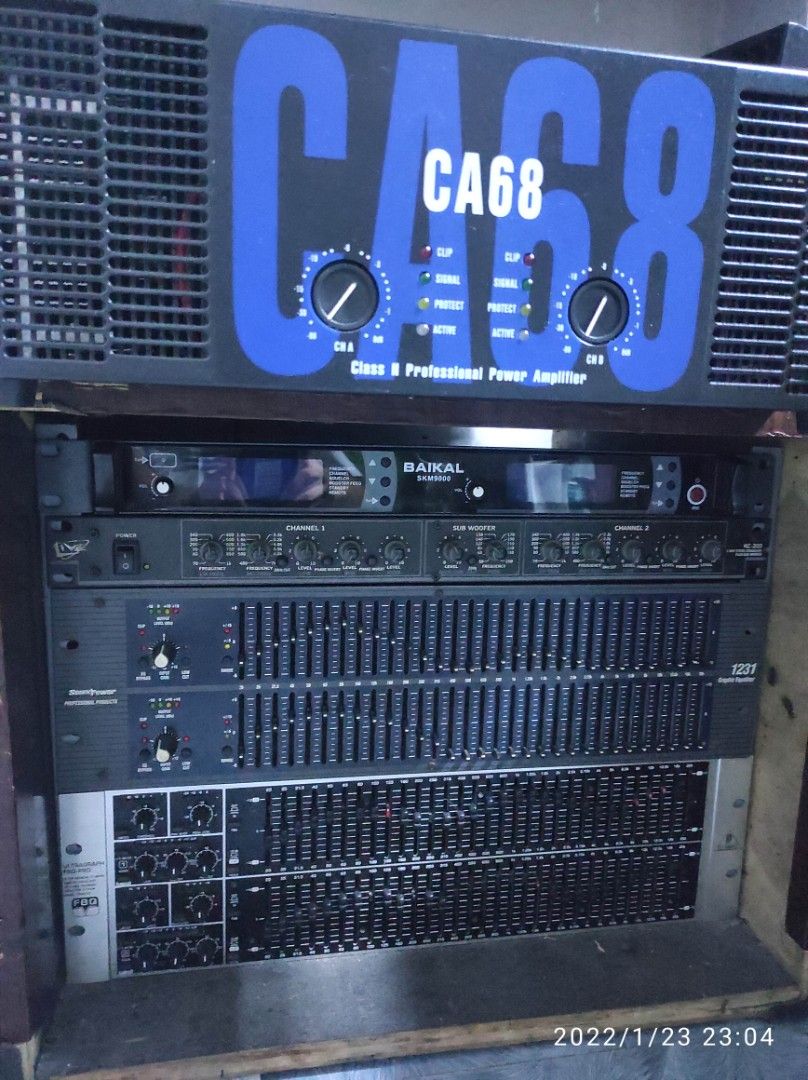 Power amplifier ca68 1800w per channel mura n po Yan s 22k 1800w po Yan per channel, Audio ...