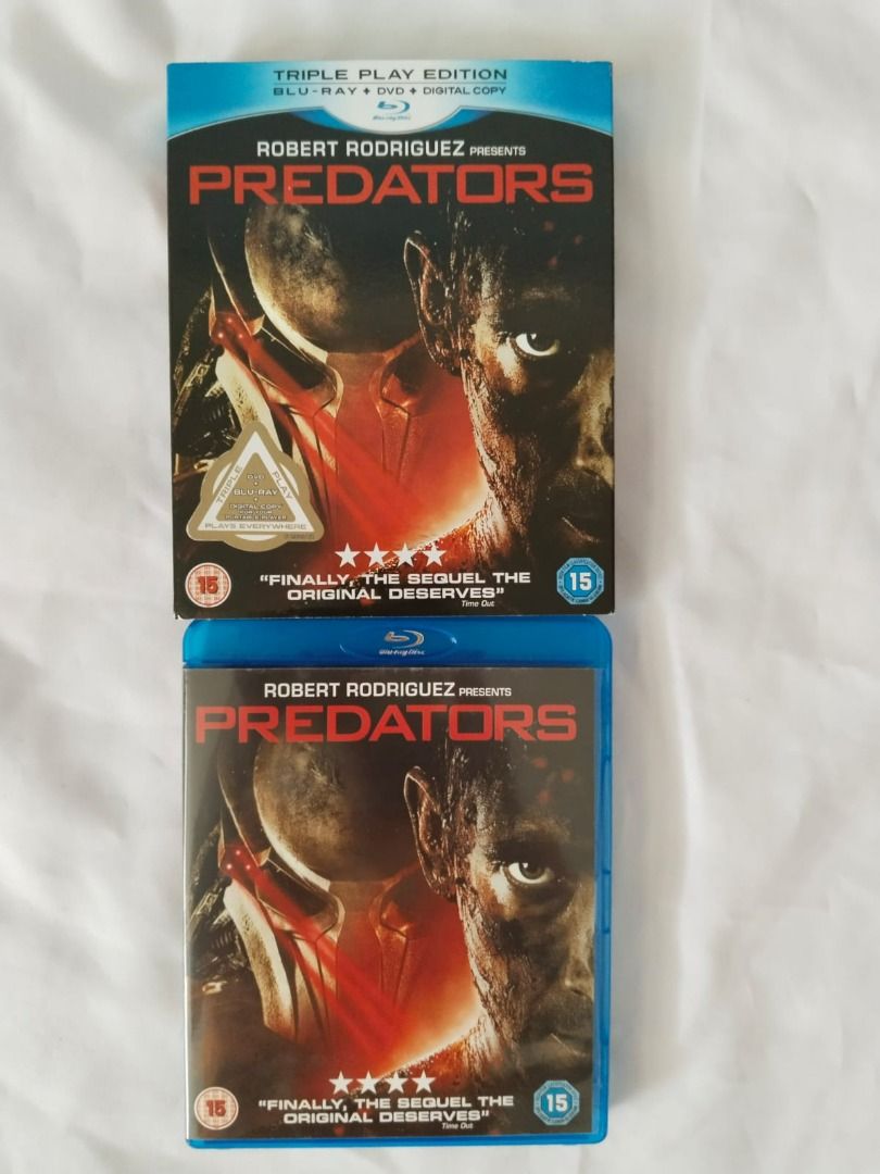 Predators Blu Ray movie, Hobbies & Toys, Music & Media, CDs & DVDs on ...