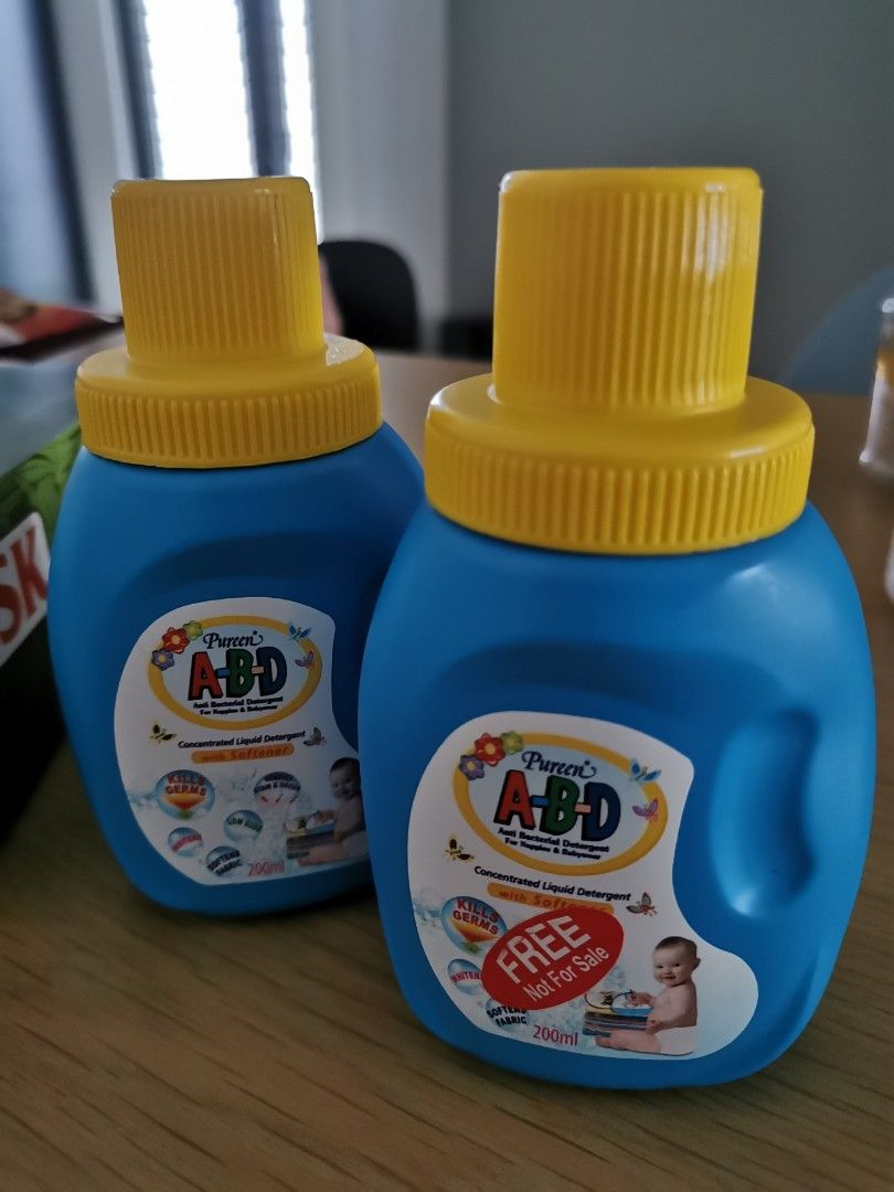 Pureen liquid detergent sample mini size, Babies & Kids, Infant ...