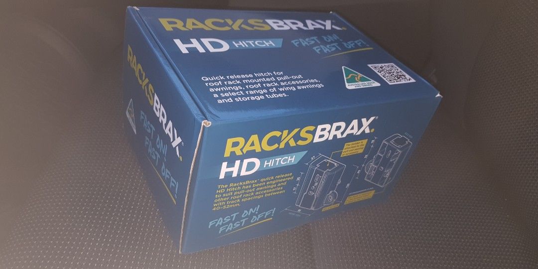 Racks Brax, quick release for mounted side awnings (Original), Car ...