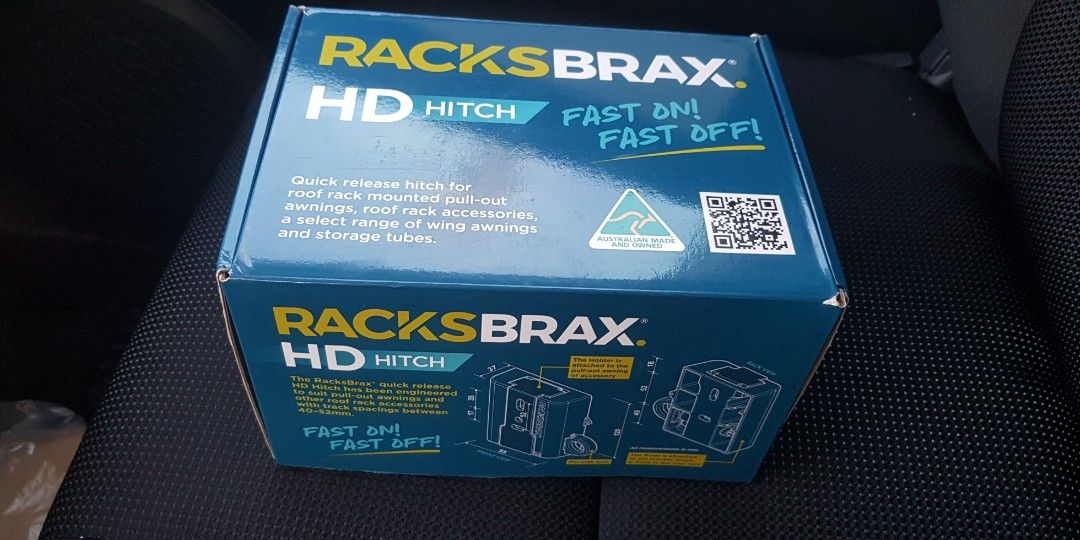 Racks Brax, quick release for mounted side awnings (Original), Car ...