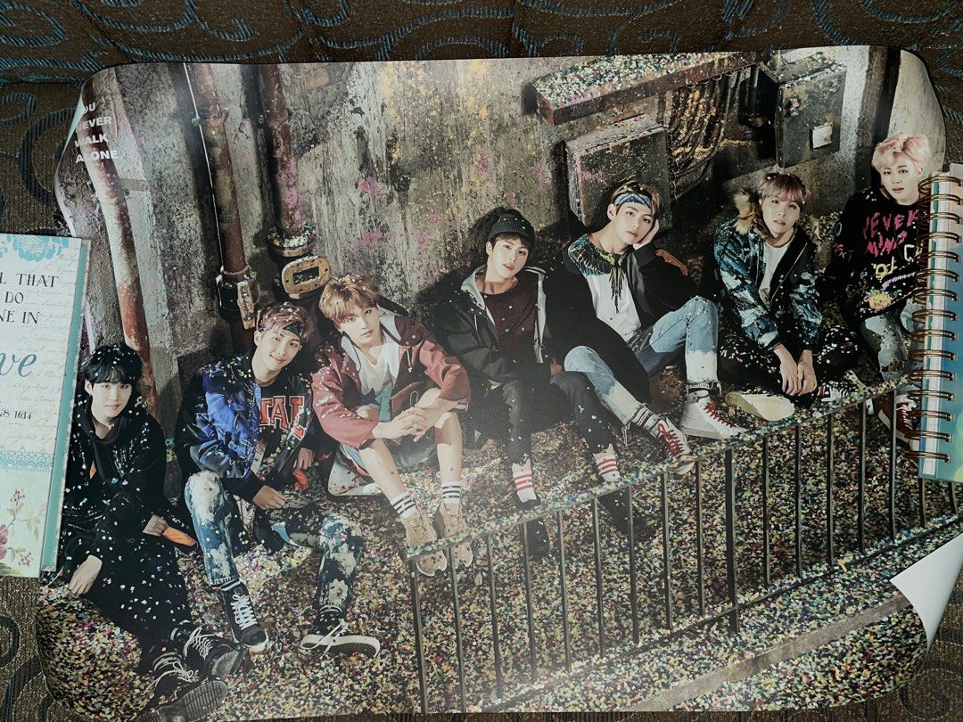 RARE BTS HYYH 2015 POSTERS, Hobbies & Toys, Memorabilia & Collectibles ...