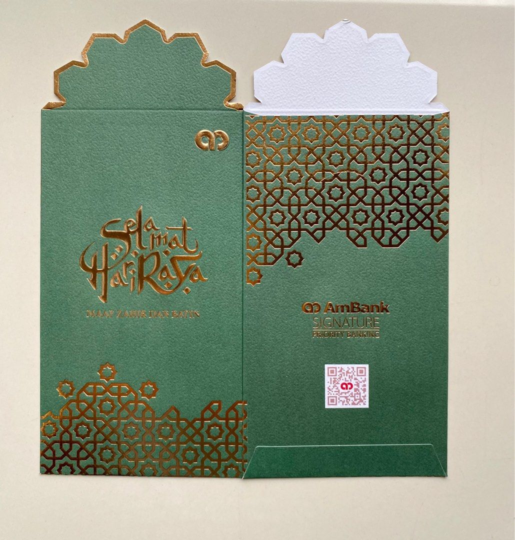 Raya Sampul Ambank Signature Priority Banking Angpau - 8 pieces ...