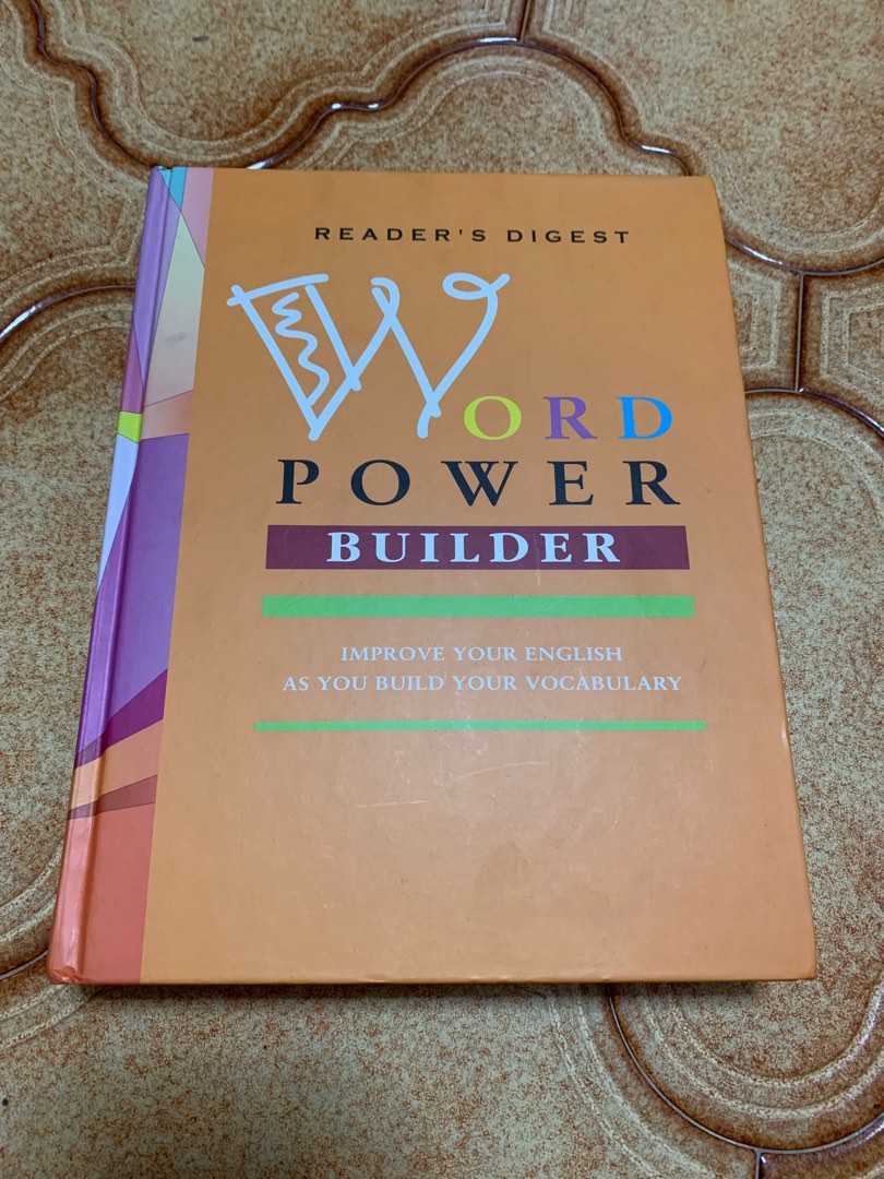 Reader's Digest Word Power Builder, Hobbies & Toys, Books & Magazines ...