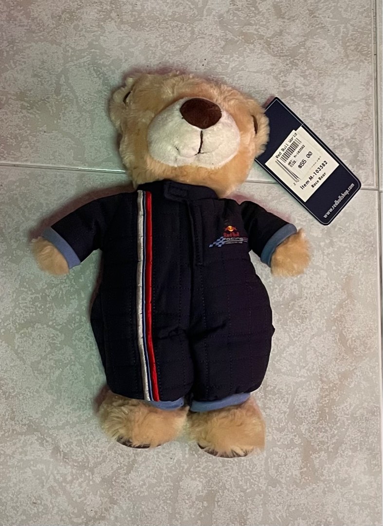 Red Bull Race Bear, Hobbies & Toys, Memorabilia & Collectibles, Fan ...