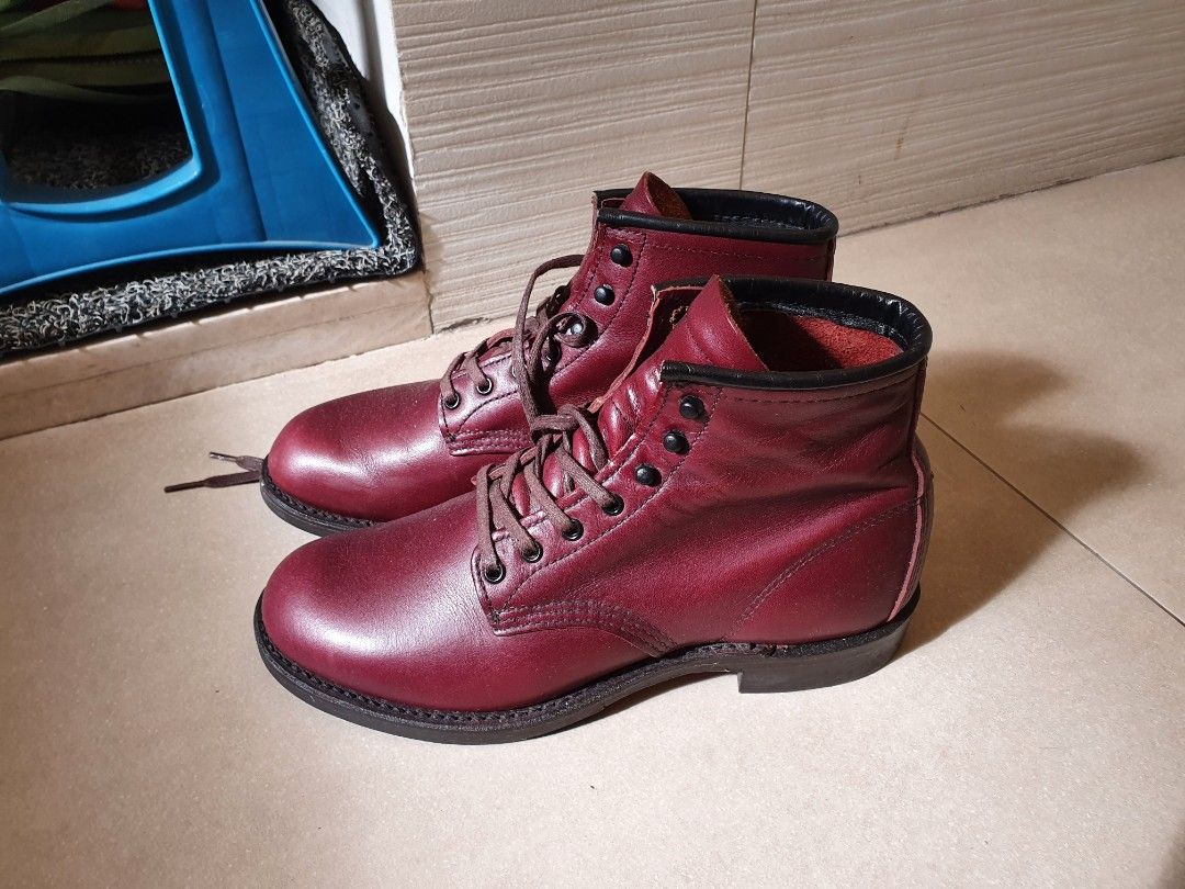 Rare Red Wing Heritage 9062 Beckman Flatbox Cherry, Women's Fashion ...