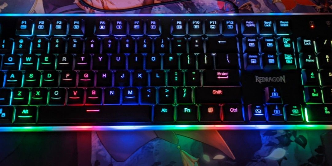 Redragon Dyaus 2 K509 RGB Gaming Keyboard, Computers & Tech, Parts ...