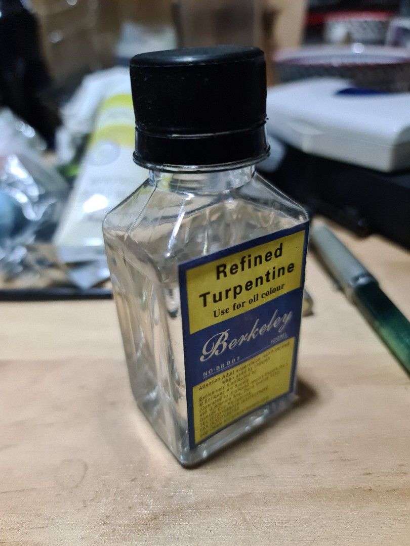 Refined turpentine, Hobbies & Toys, Stationary & Craft, Craft Supplies ...