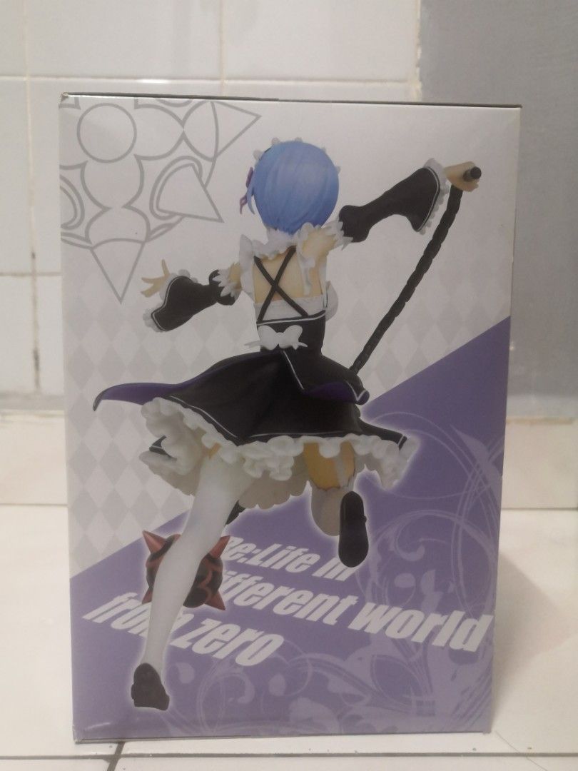 Re:Zero Starting Life in Another World Rem Zenryoku Zokei Figure ...