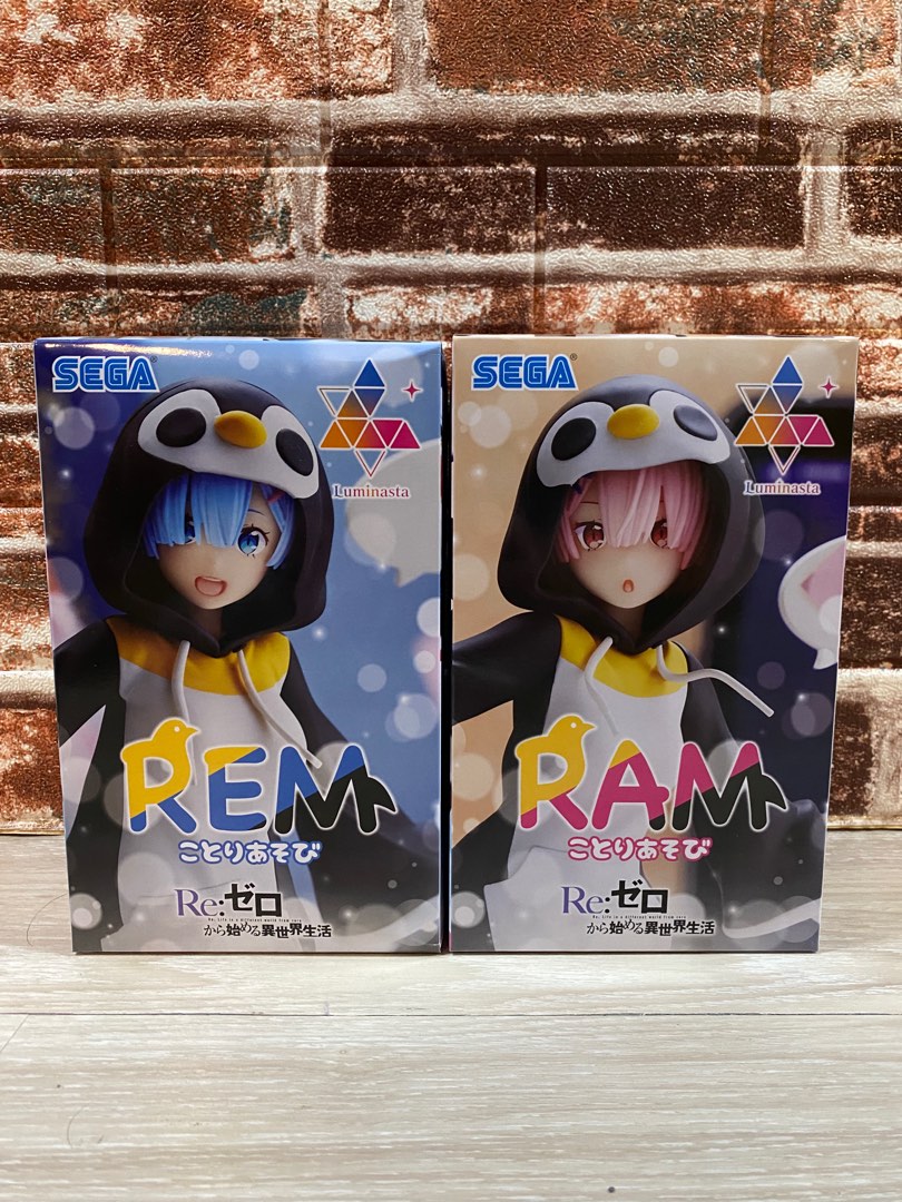 Re:Zero Starting Life in Another World Luminasta Rem Ram (Kotoriasobi ...