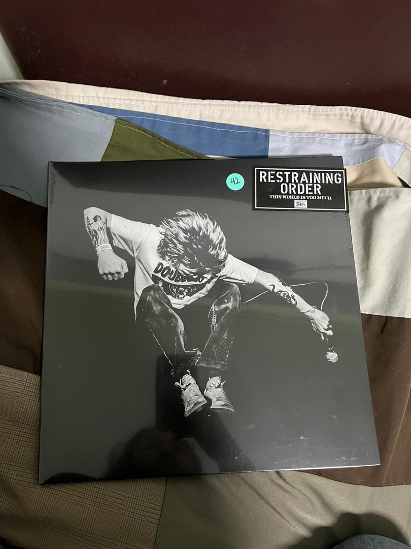 RESTRAINING ORDER // THE WORLD IS TOO MUCH LP, Hobbies & Toys, Music ...